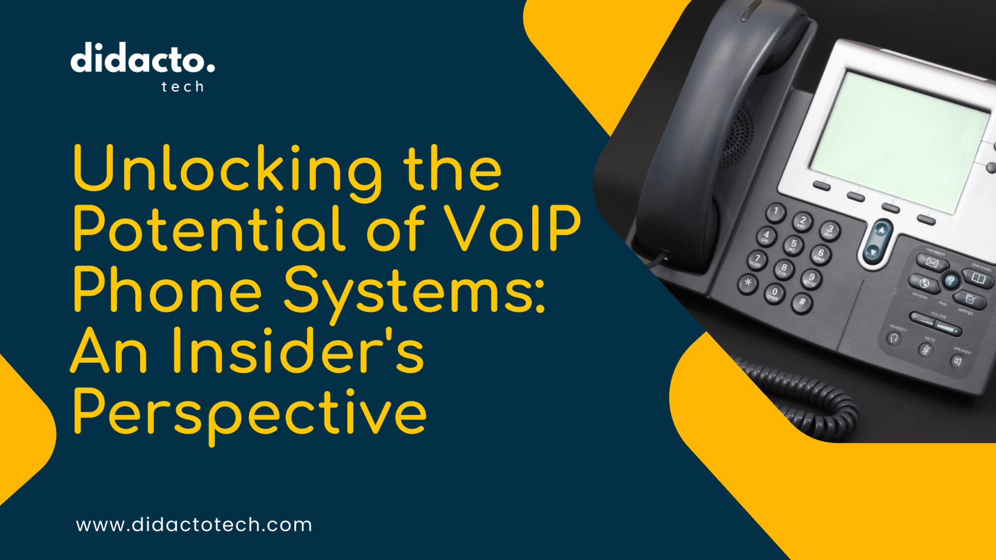 Know The Potential Of Voip Phone Systems For Your Business